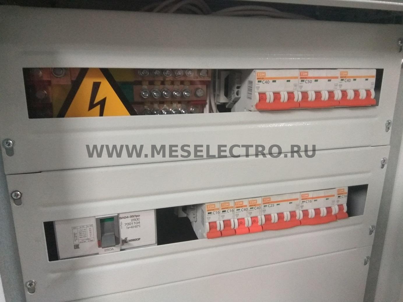 Стандартное электрощитовое оборудование